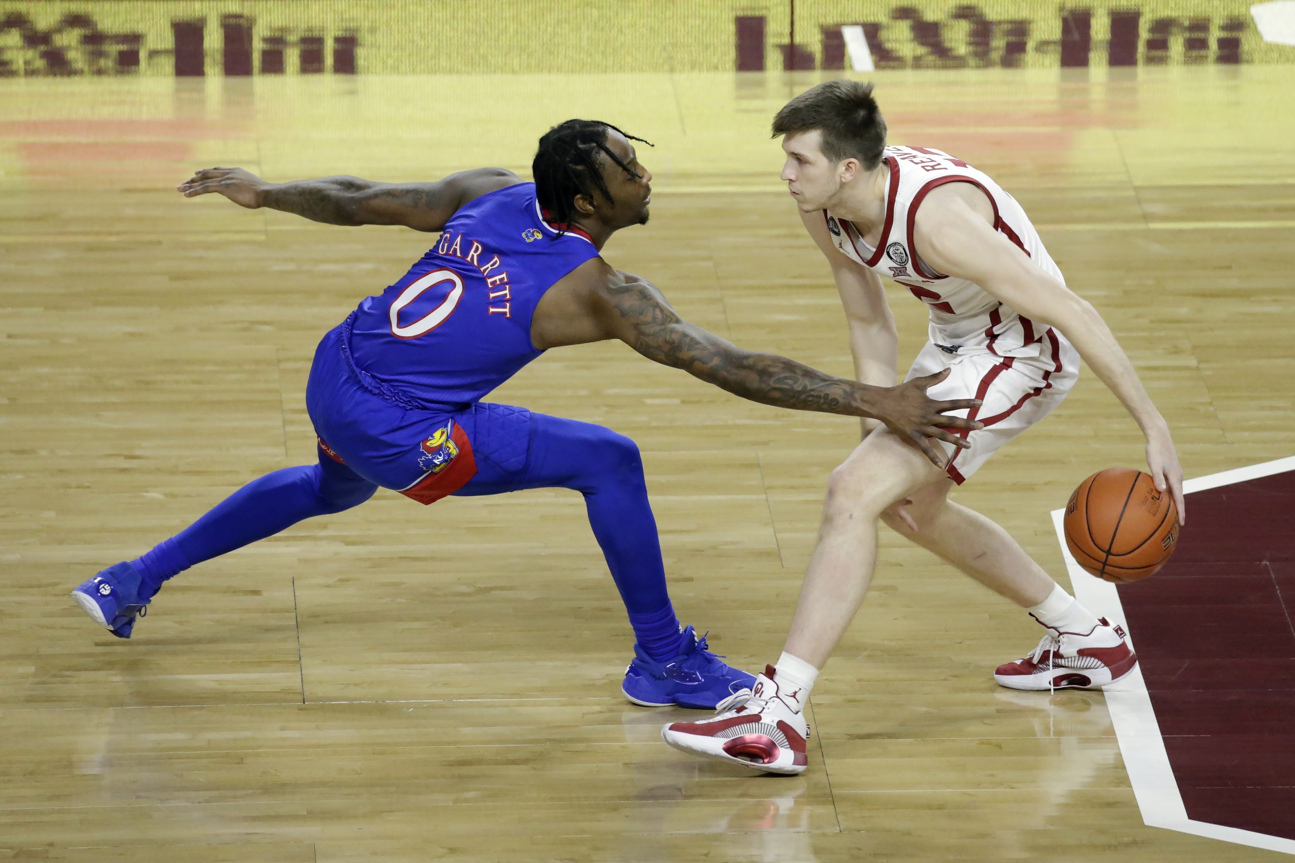 KU’s Marcus Garrett named Naismith defensive award semifinalist | News ...